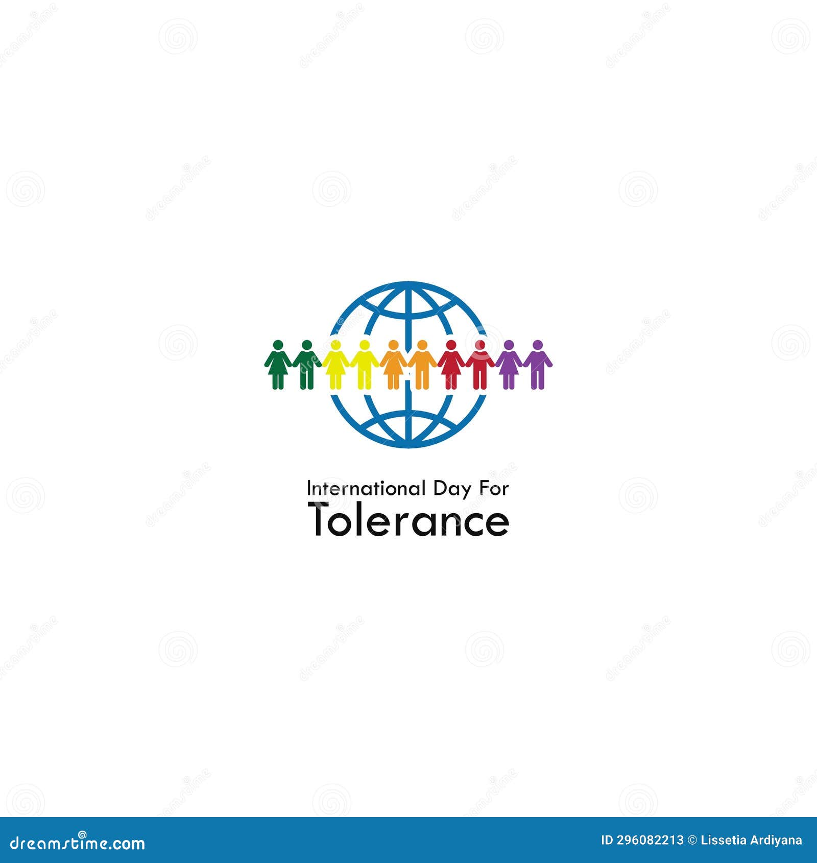 International Day for Tolerance Logo, Label Vector Graphics Stock Vector - Illustration of label ...