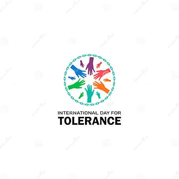 International Day for Tolerance Logo, Label Vector Graphics Stock ...