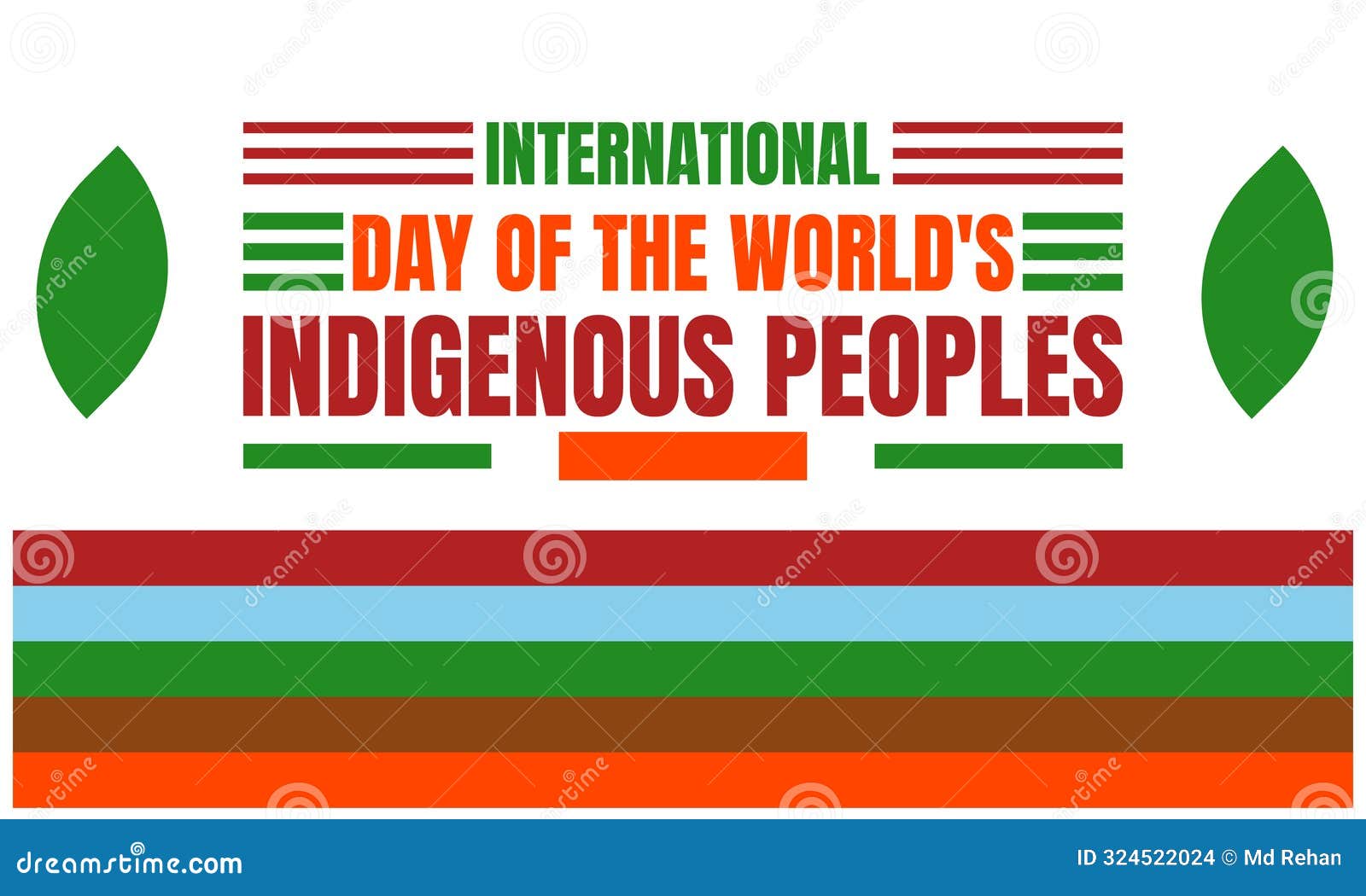 International Day Of The World S Indigenous Peoples Design Templet
