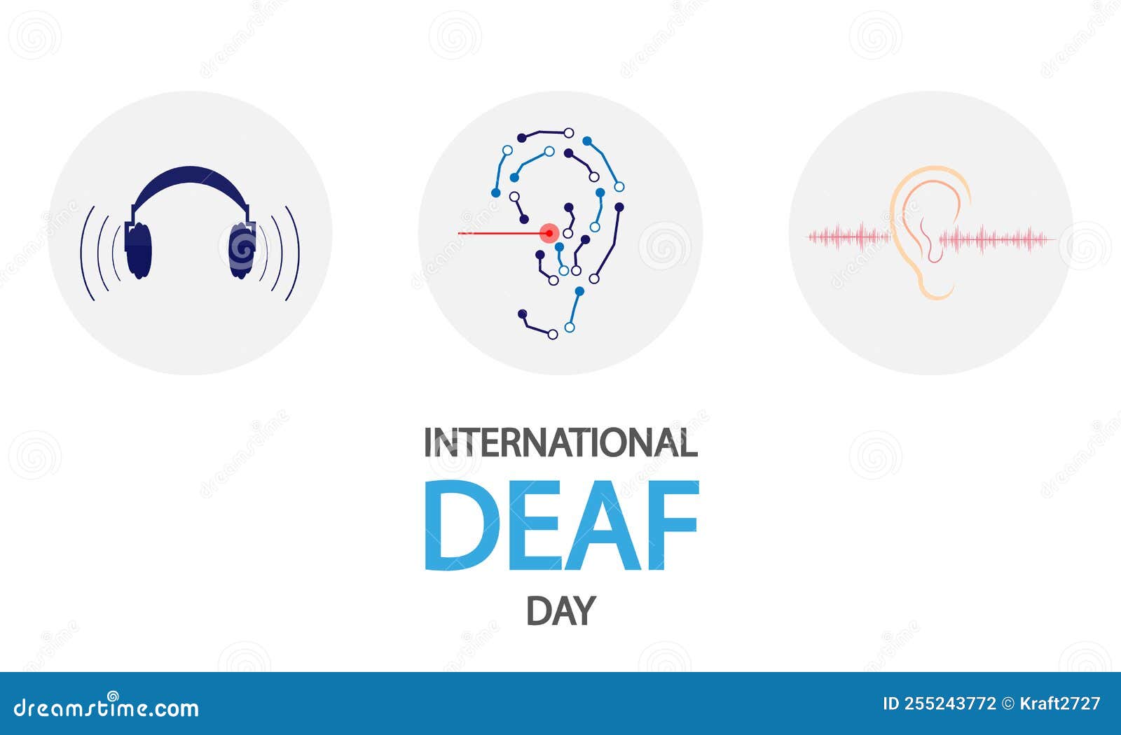 International Deaf Day Technology Stock Vector - Illustration of ...