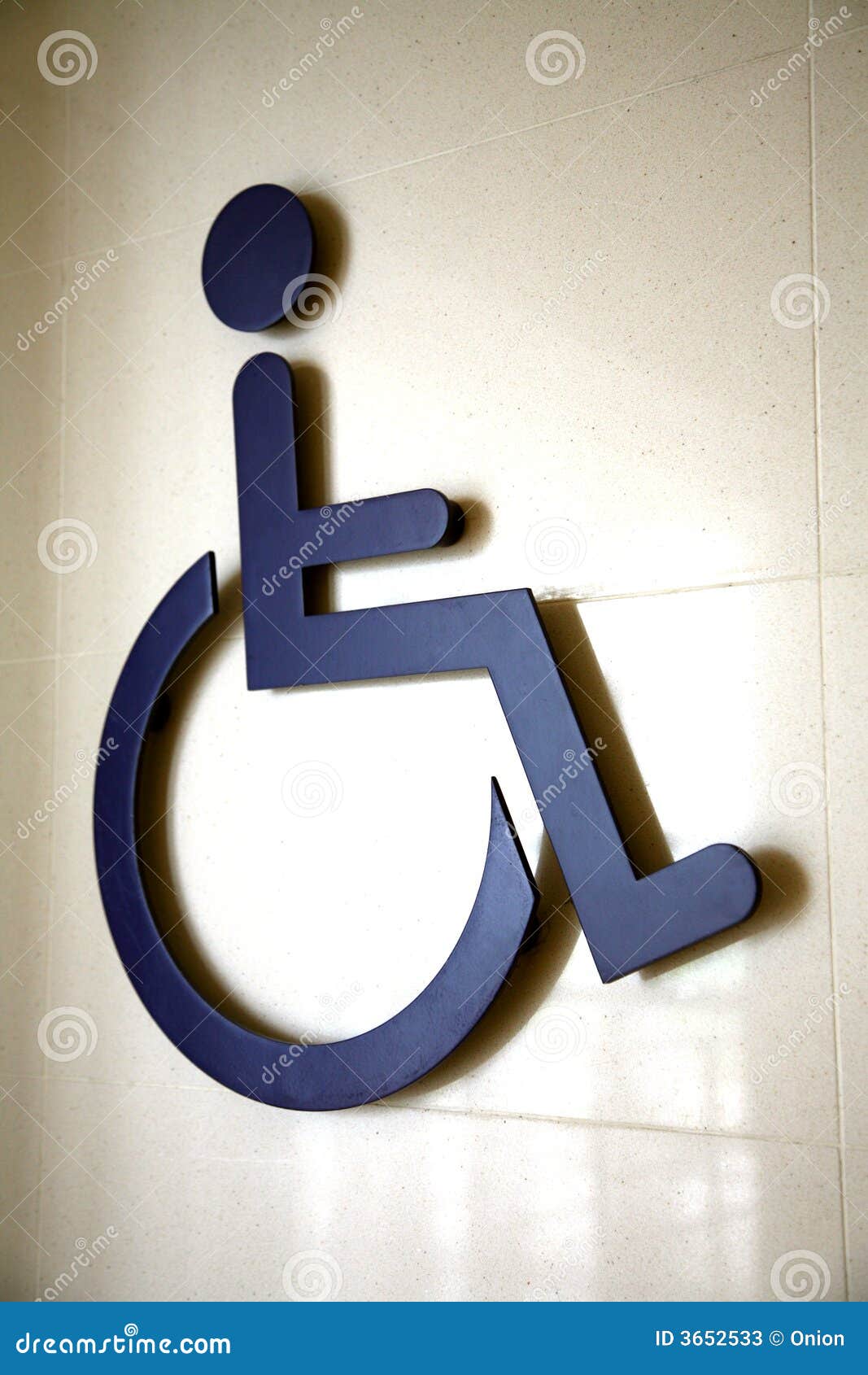 International Disabled Symbol Stock Image - Image of display ...