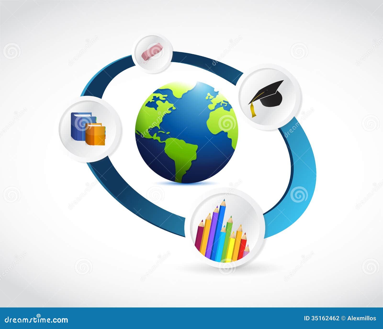 International Education Illustration Design Stock Illustration ...