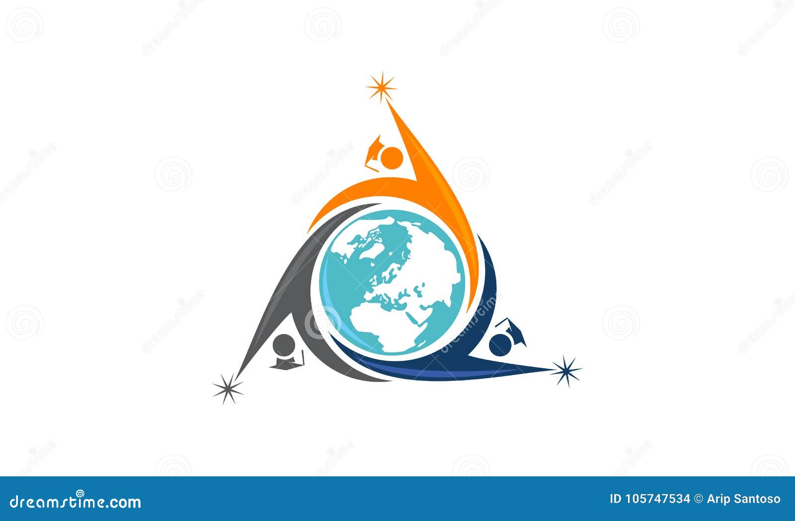 International Education Vector Stock Vector - Illustration of ...