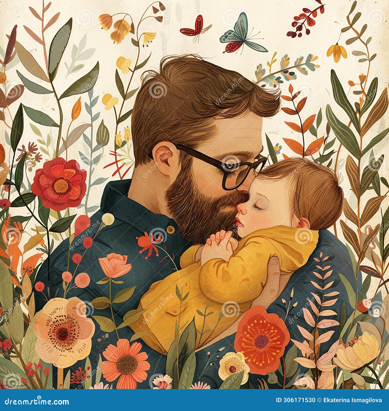 International Father S Day Family Love Illustration Digital Stock Photo ... International Father S Day Family Love Illustration Digital Stock Photo ...