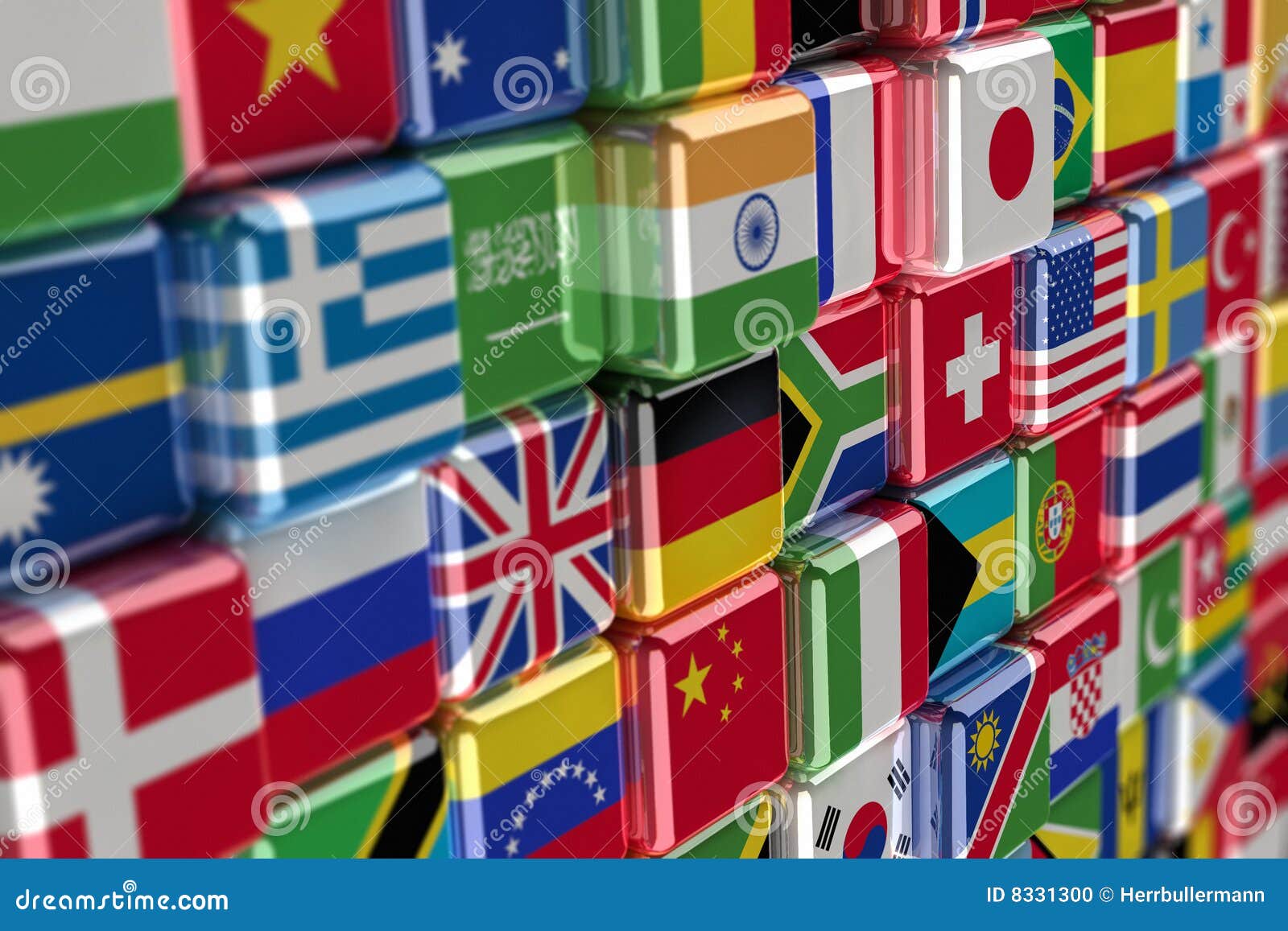 International Flag-cubes Stock Photo | CartoonDealer.com #8331300
