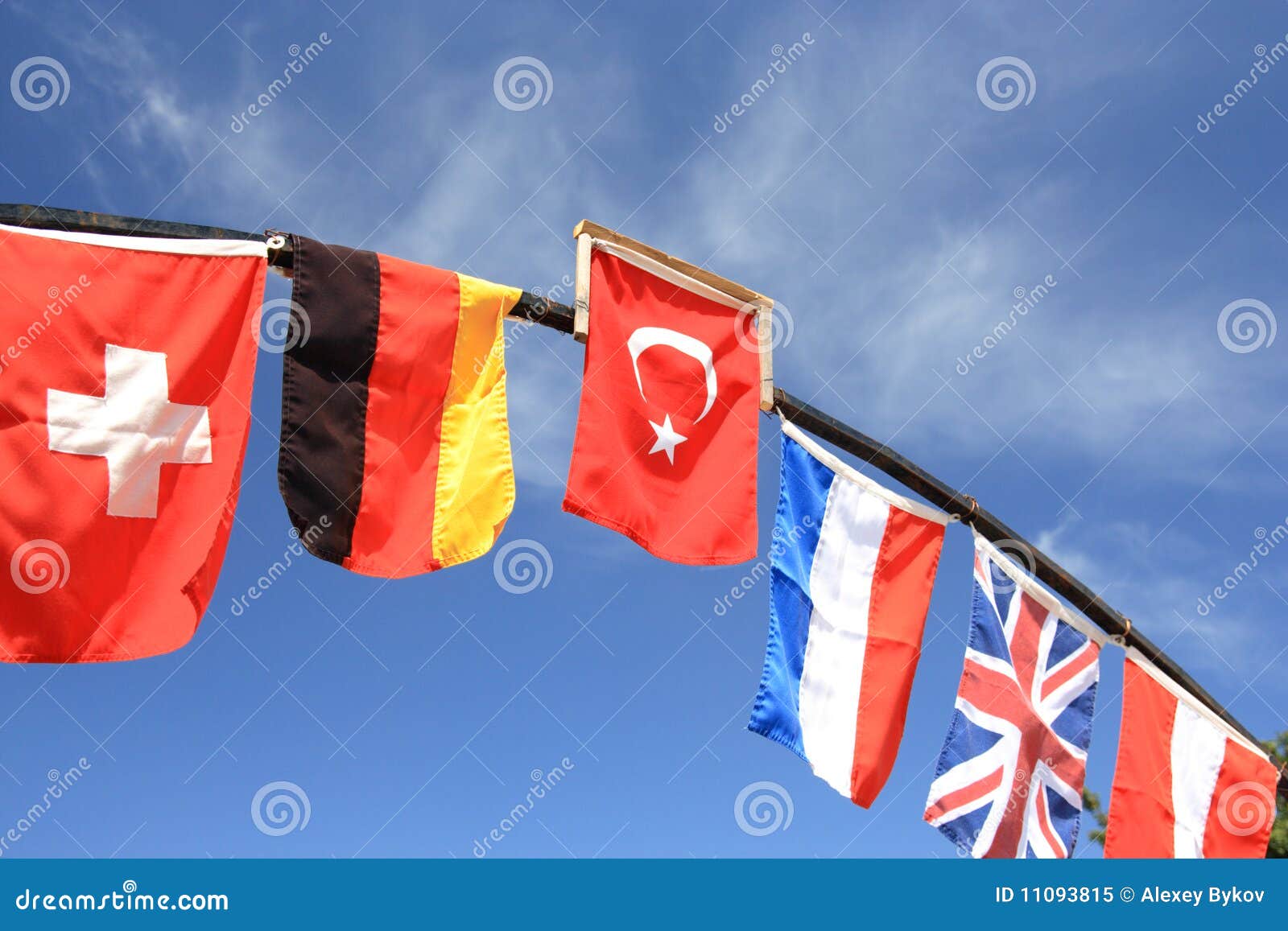 International flags. stock image. Image of flags, community - 11093815