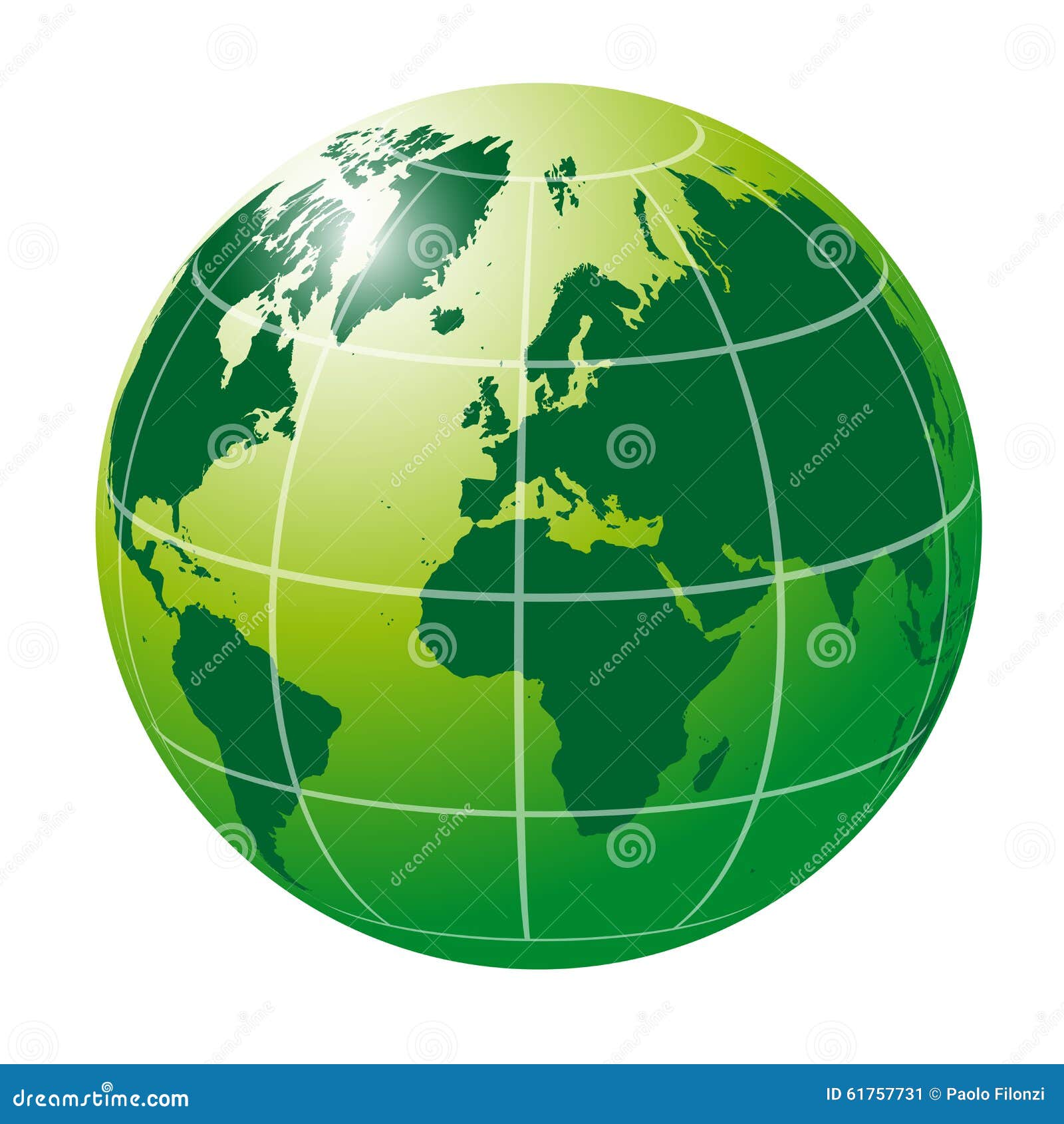 International green globe stock vector. Illustration of icon - 61757731