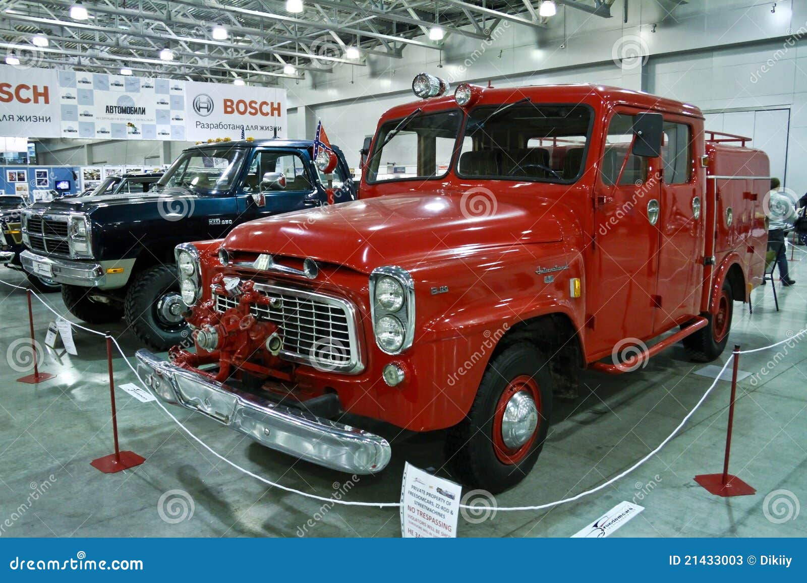 International Harvester Fire Engine 1960 Editorial Stock Photo - Image ...