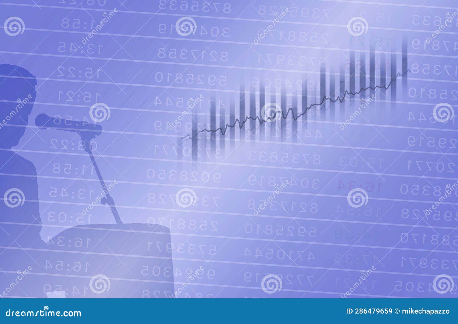 International Influence and Rising Stocks Stock Image - Image of yearly ...