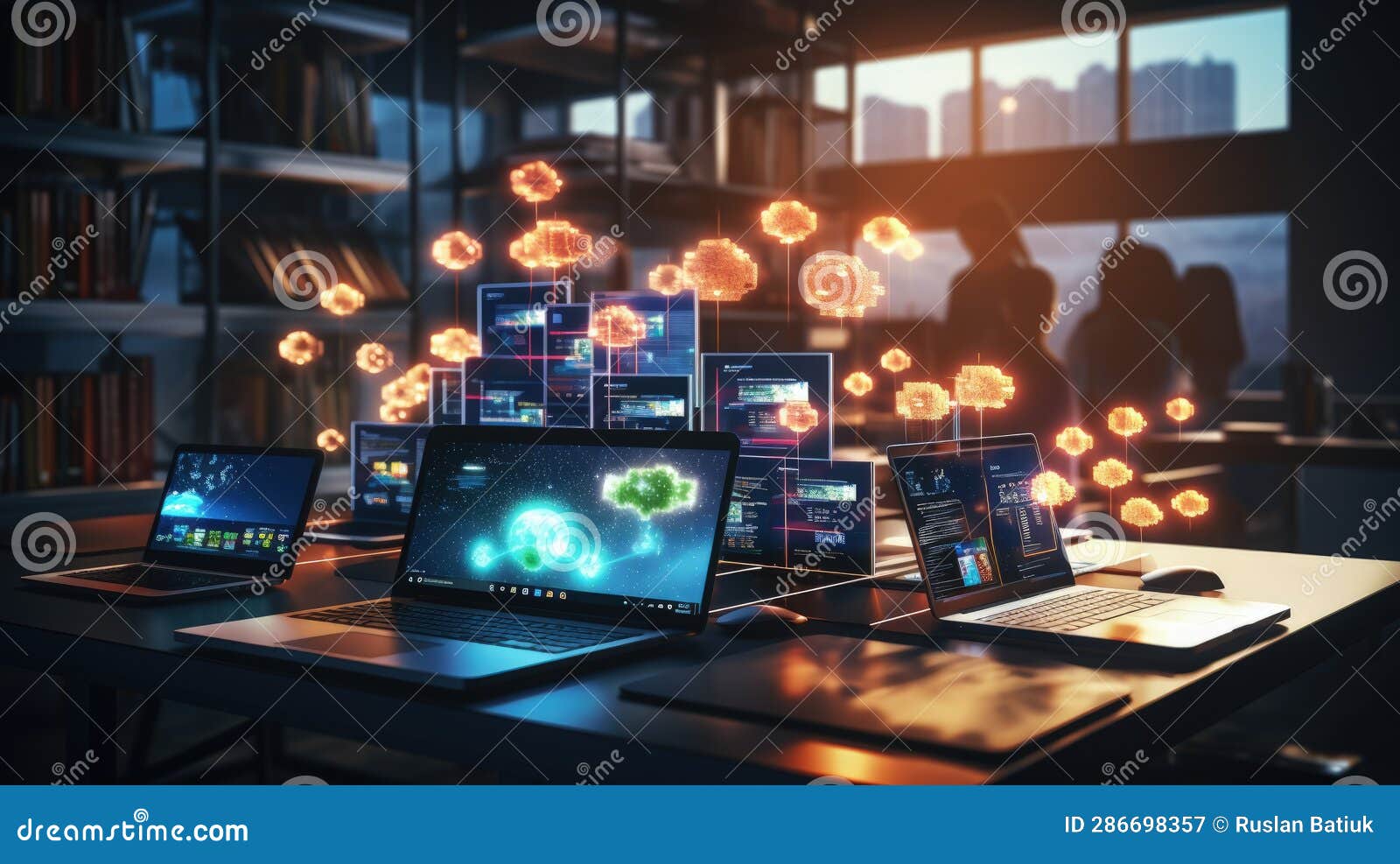 International Internet Day. Connecting People and Electronic Devices by ...