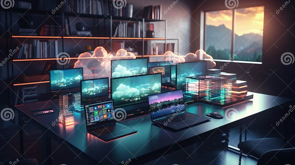 International Internet Day. Connecting People and Electronic Devices by ...