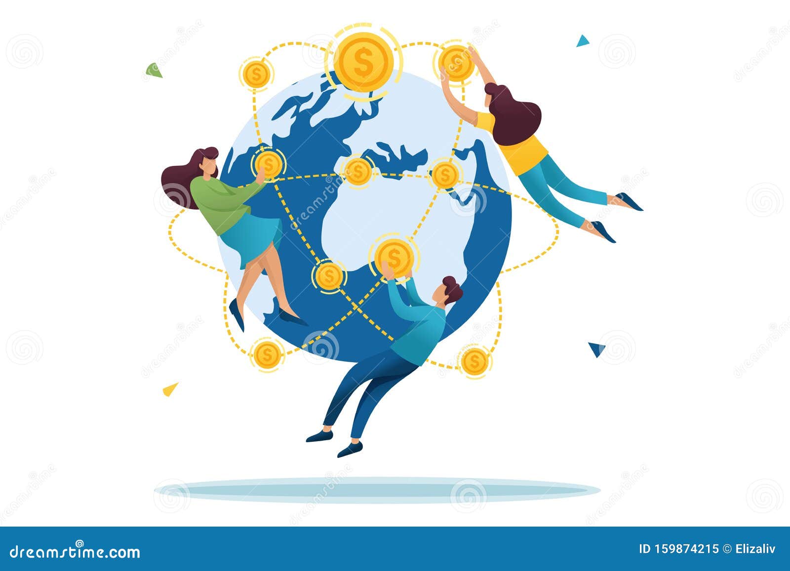 International Investment Company, Businessmen Fly Around the World ... International Investment Company, Businessmen Fly Around the World ...