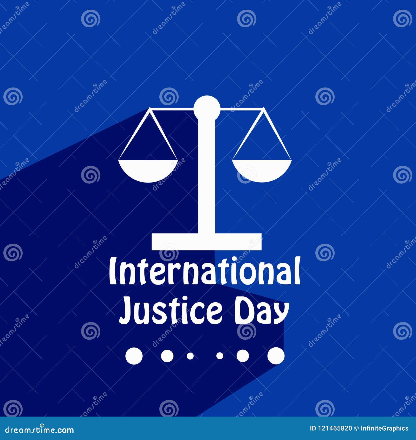 International Justice Day stock vector. Illustration of judgment ...