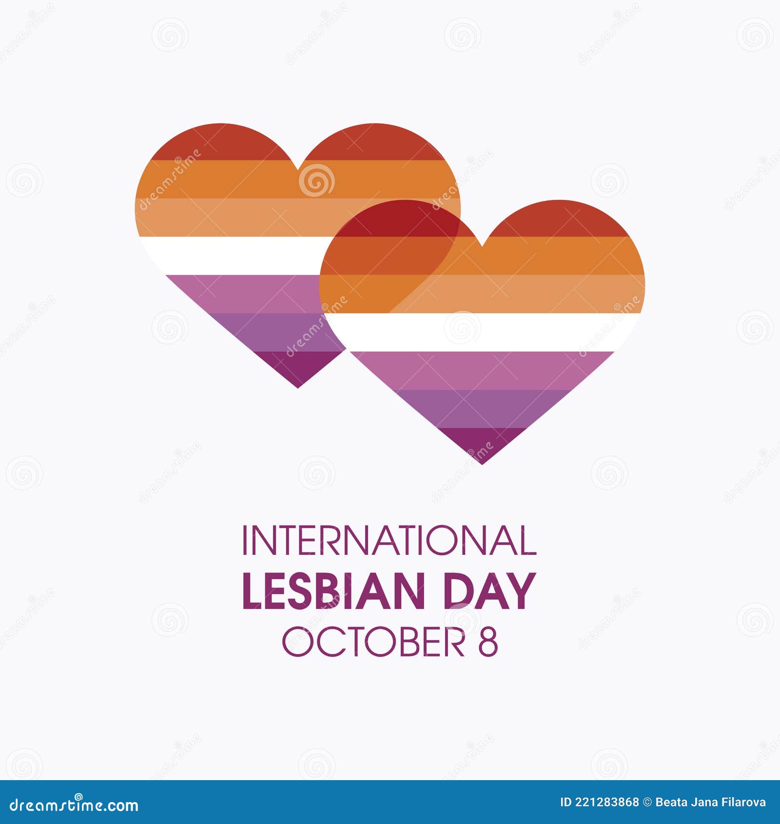 International Lesbian Day Vector Stock Vector Illustration Of Freedom