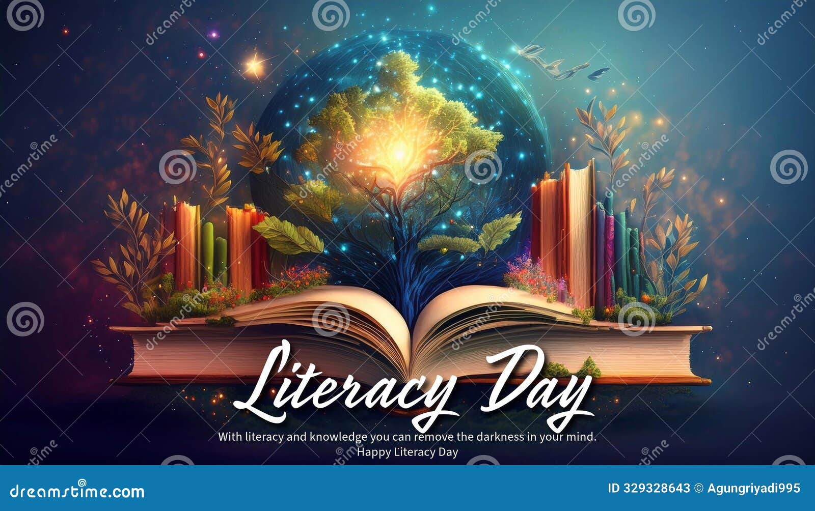 International Literacy Day, Literacy Day Creative Work Poster Design ...