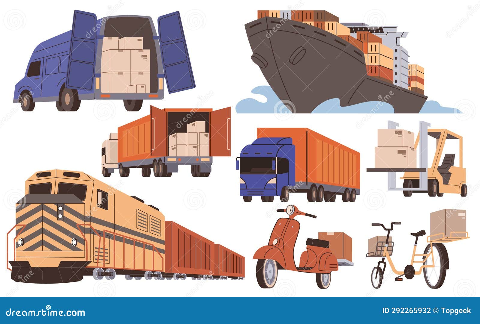 International Logistic. Vector is Essential in International Logistics ...