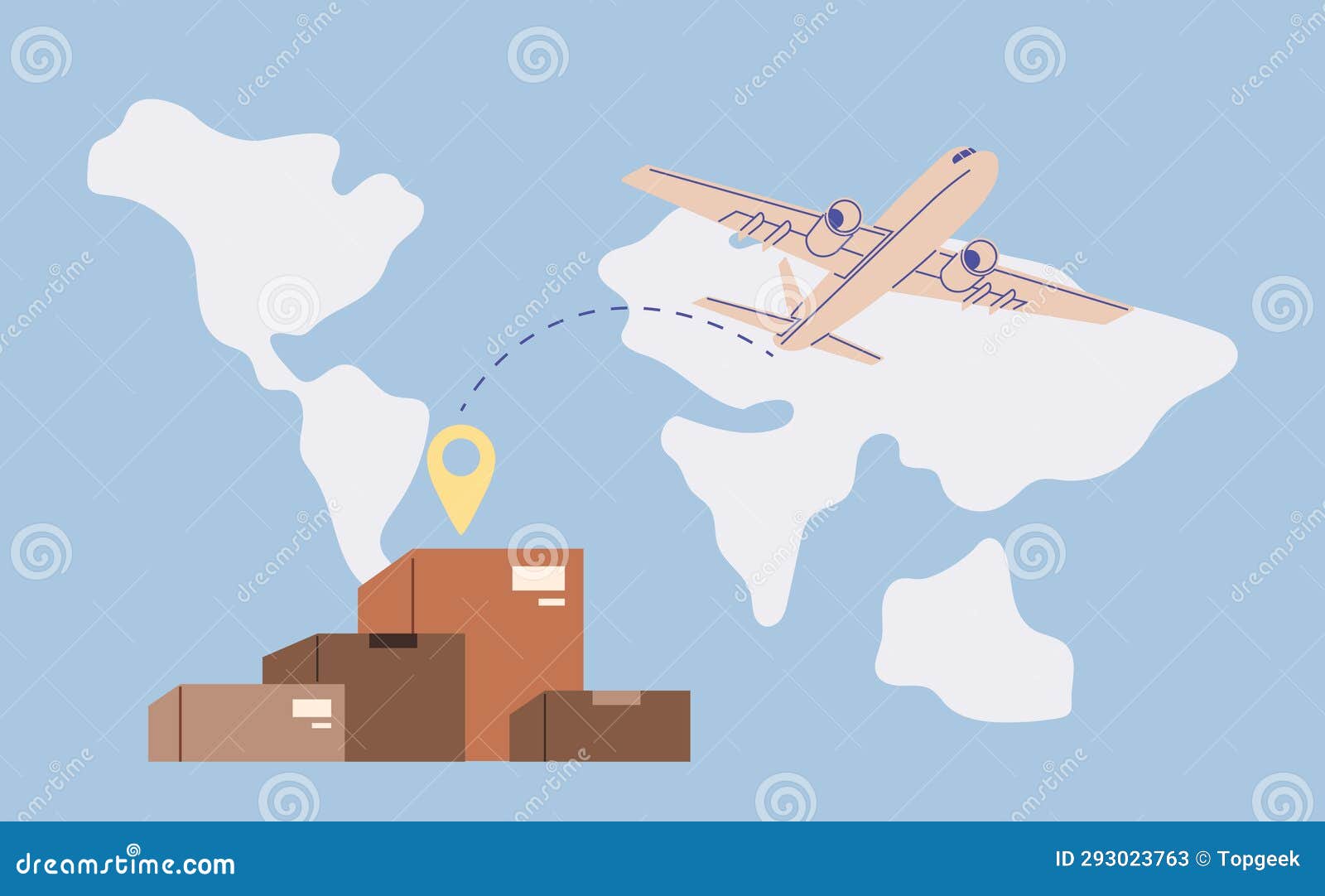 International Logistic. Vector Evolved with Advancements in Export and ...