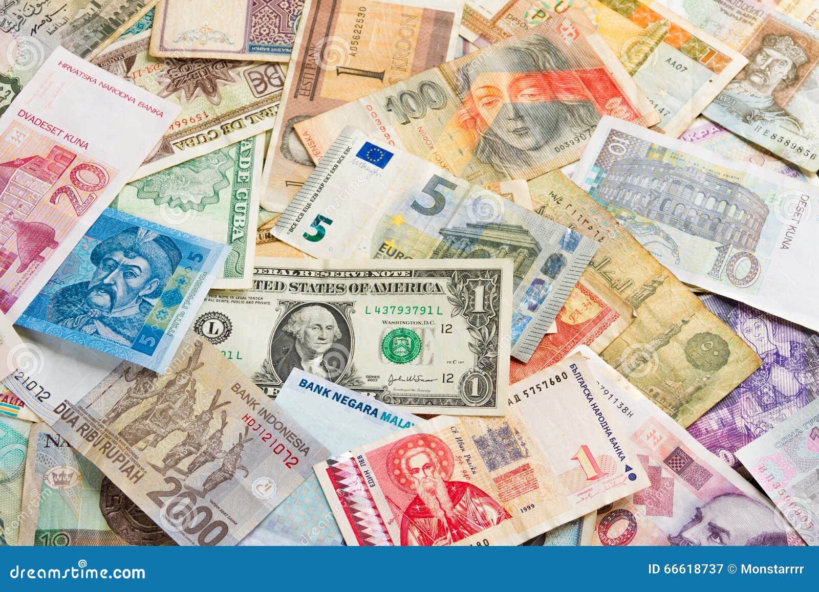 International Money Background Stock Image - Image of finance, economy ...