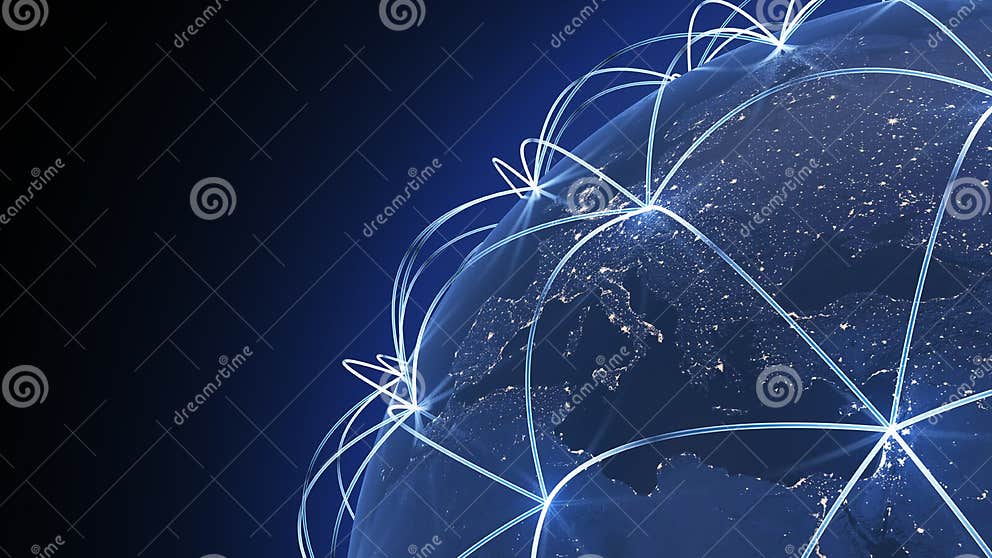 International network stock illustration. Illustration of global - 26015184