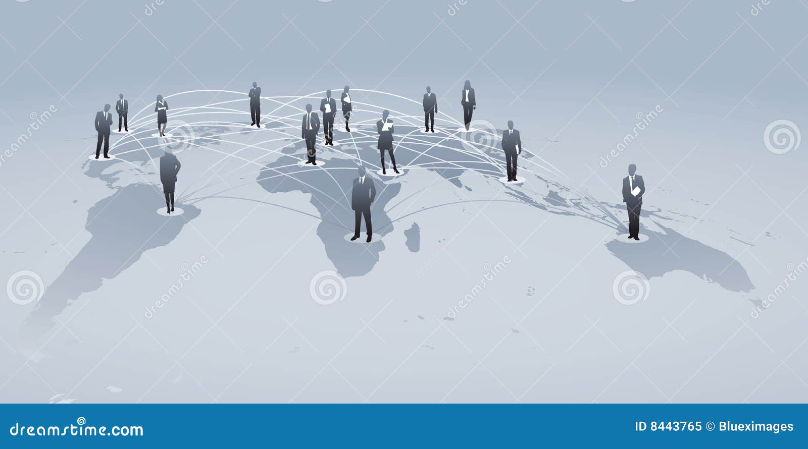 International networks stock vector. Illustration of manager - 8443765