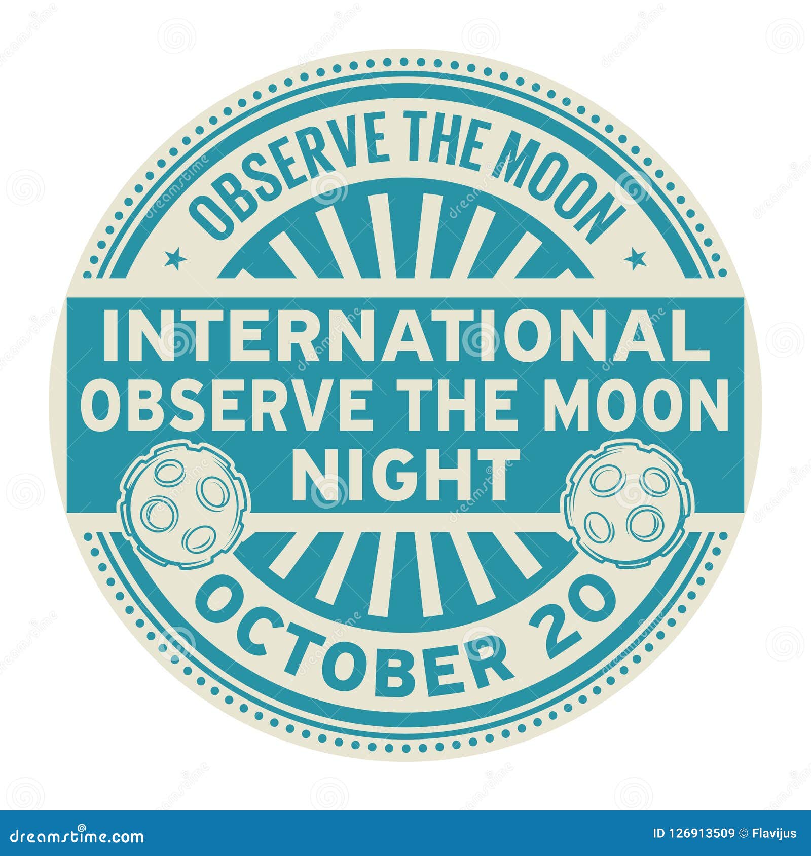 International Observe the Moon Night Stock Vector - Illustration of ... International Observe the Moon Night Stock Vector - Illustration of ...