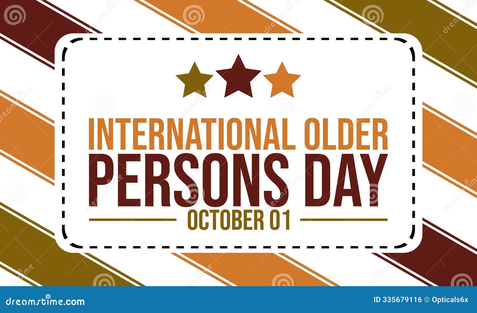 International Day Of Older Persons Vector Illustration | CartoonDealer ...