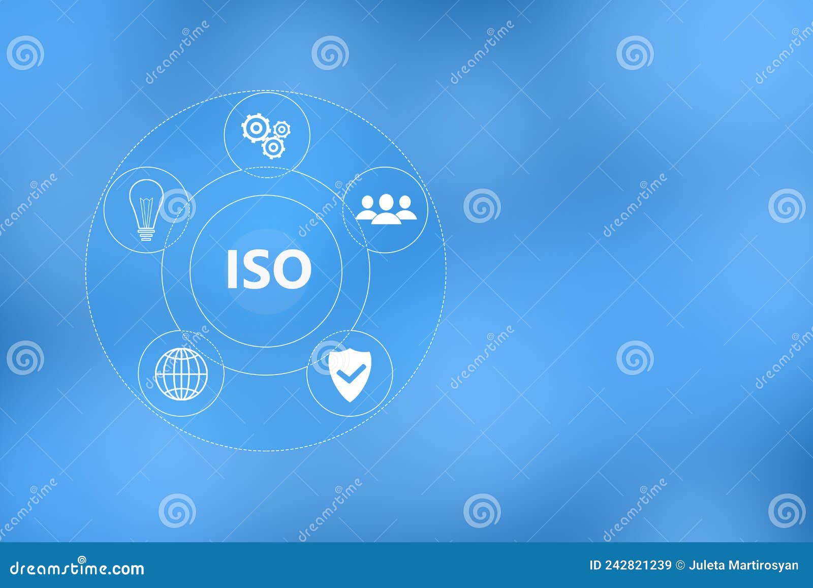 International Organization for Standardization ISO Stock Illustration ...