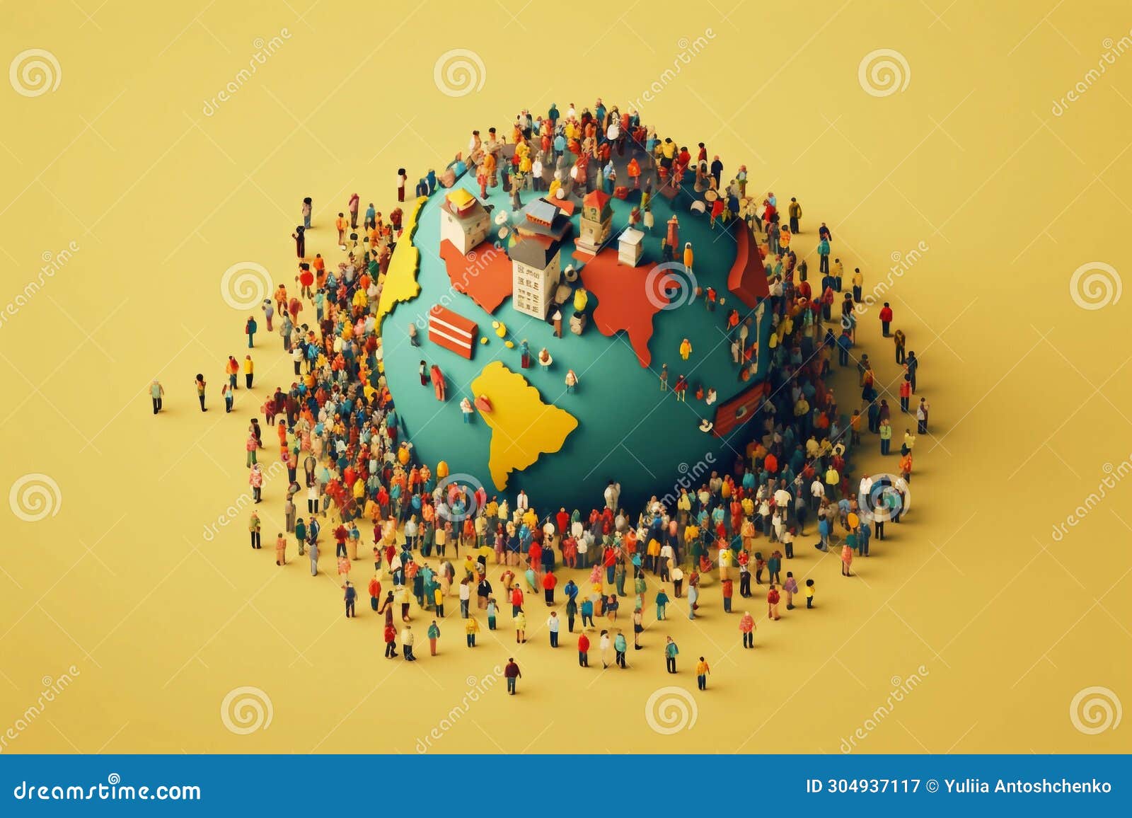International Population Day. Population of the Planet Stock ...