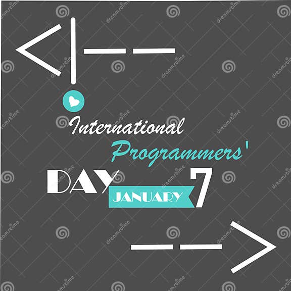 International Programmers` Day Illustration. Day of the Programmer ...