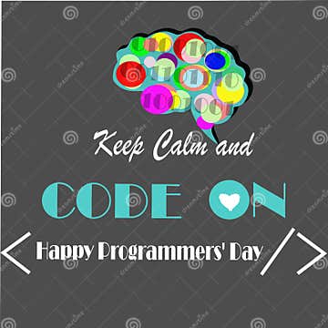 International Programmers` Day Illustration. Day of the Programmer ...