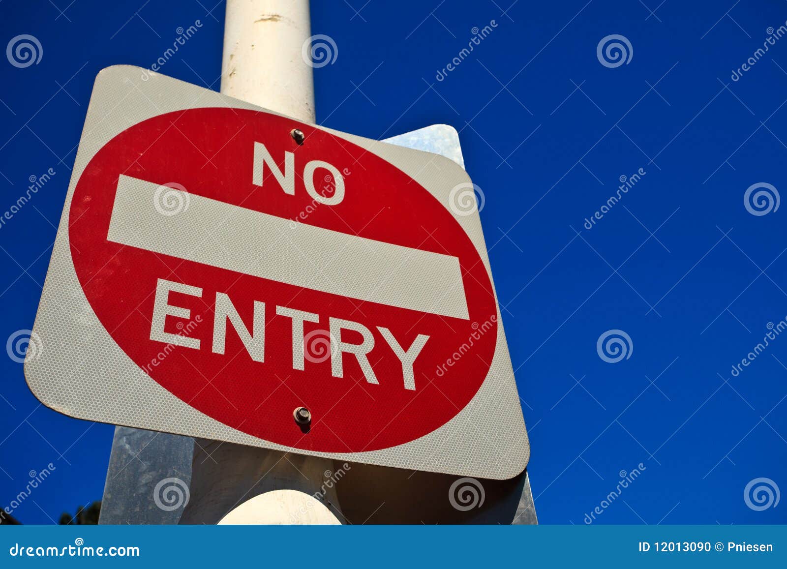 International Road Sign No Entry Stock Photo - Image of entry, sign ...
