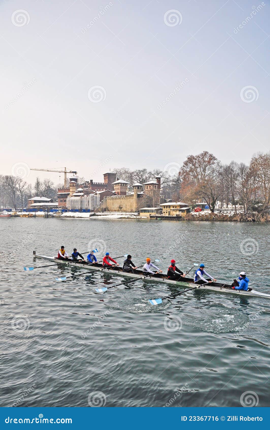 International Rowing Regatta in Turin Editorial Photo - Image of ...