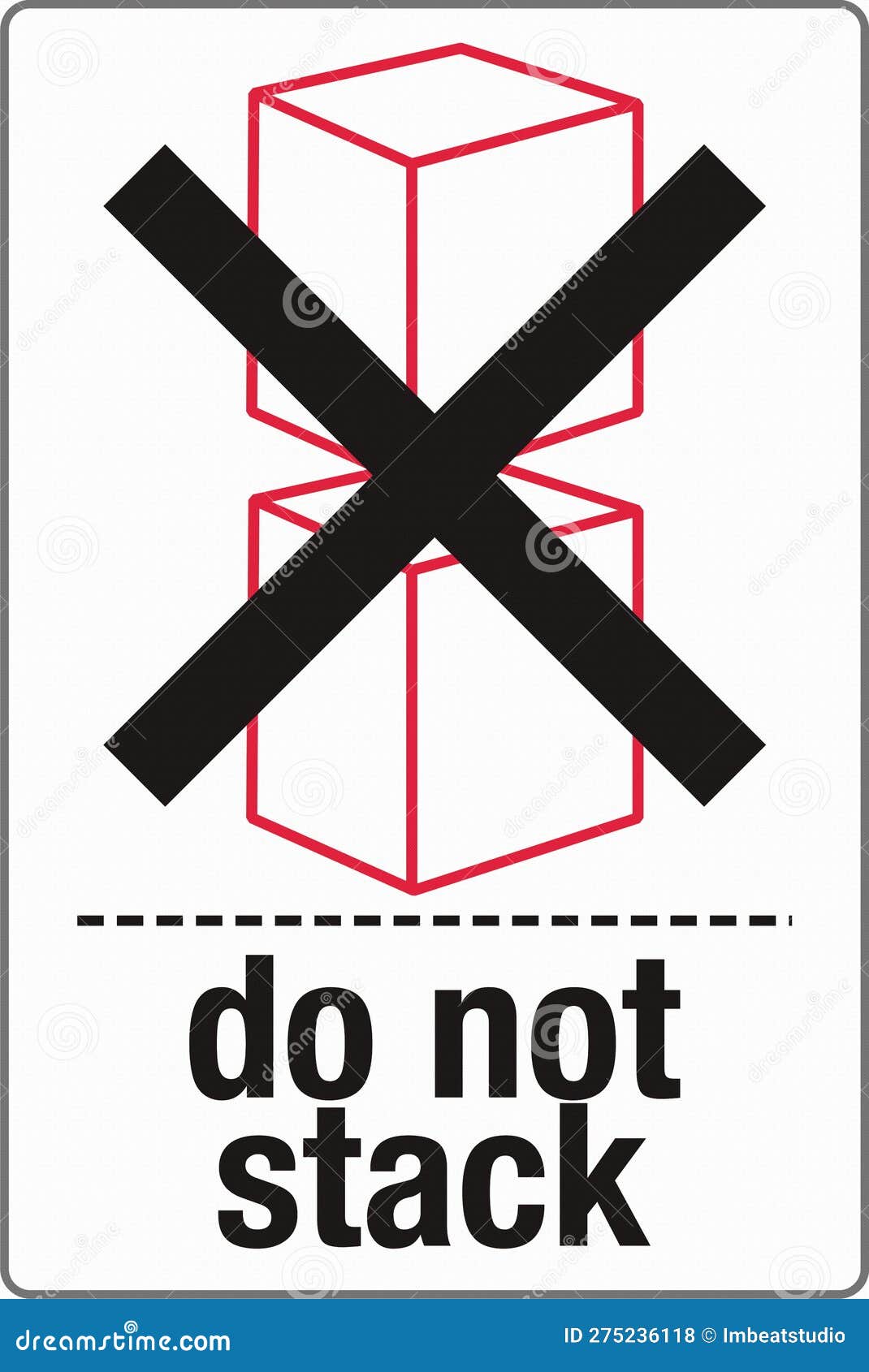 International Shipping Pictorial Labels Fragile Do Not Stack Stock ... International Shipping Pictorial Labels Fragile Do Not Stack Stock ...