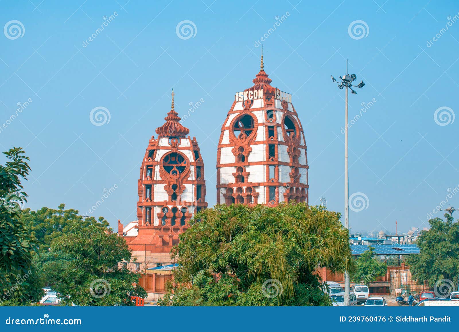 International Society of Krishna Consciousness (ISKCON) Stock Photo ...