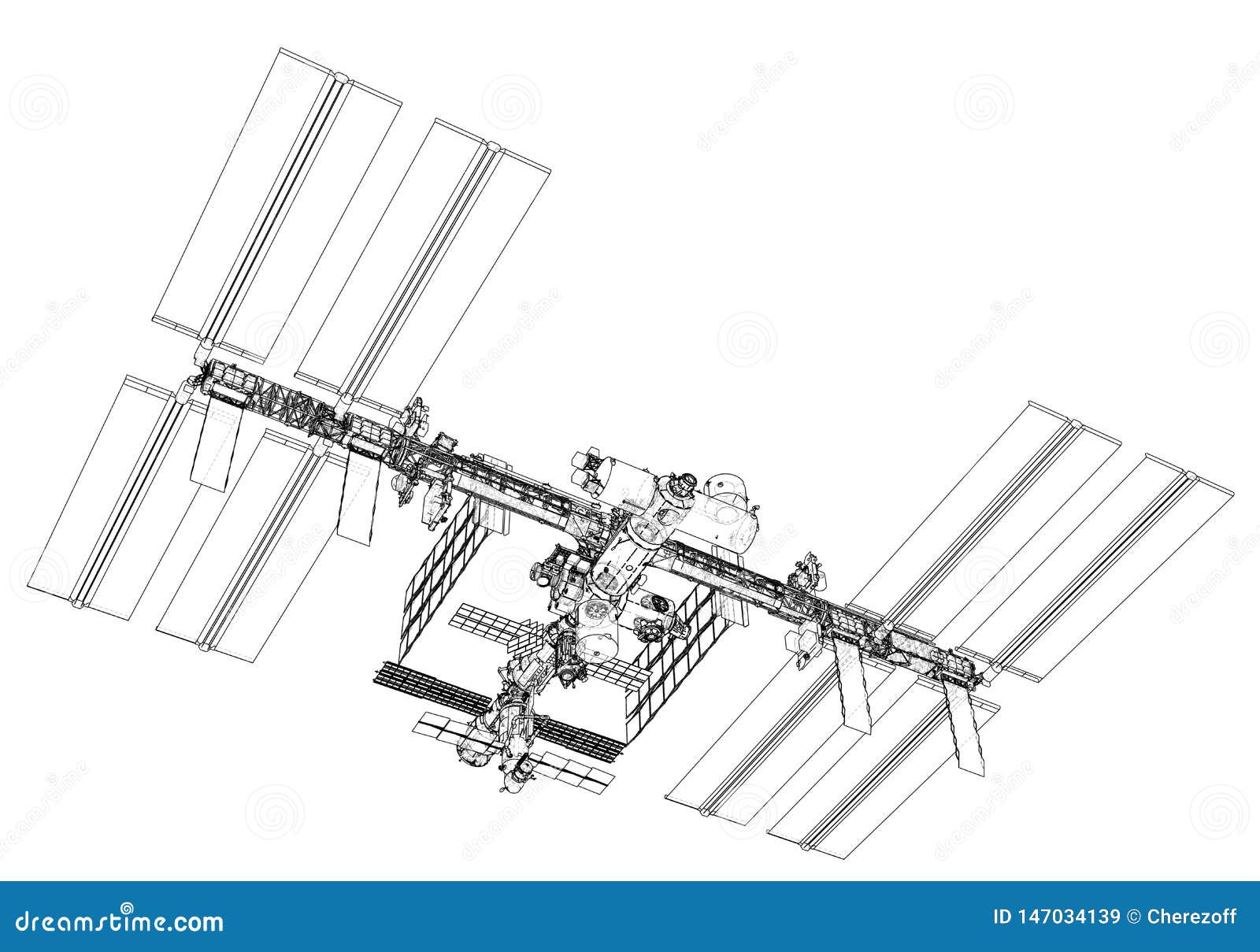 International Space Station Schematic