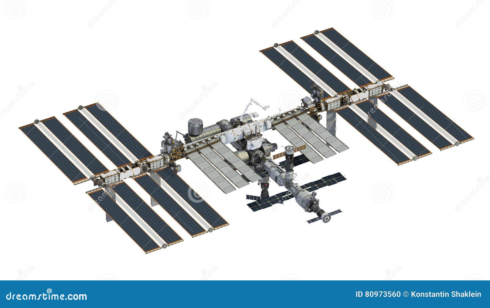 The International Space Station ISS Is A Space Station, Or A Habitable ...