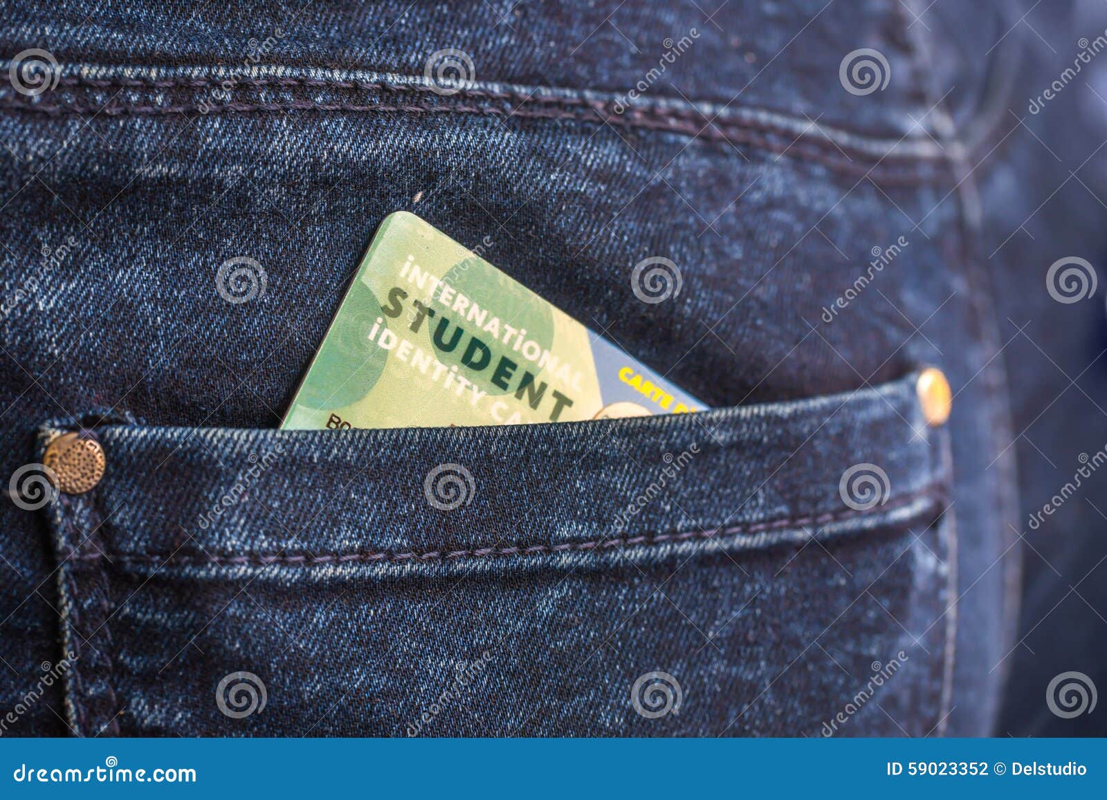 International Student Identity Card Stock Photo - Image of university ...