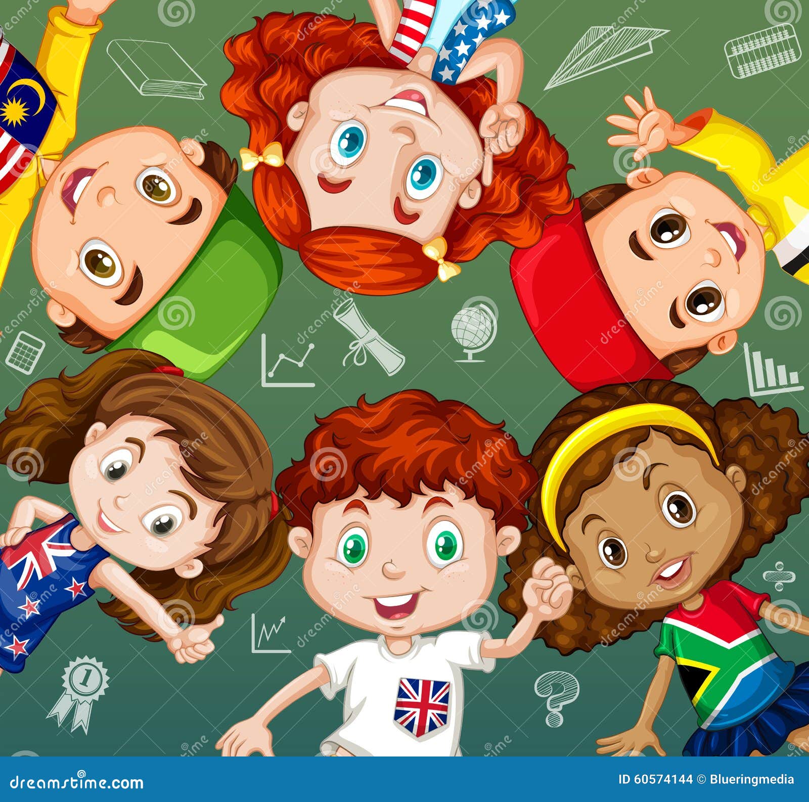 International Students Day Vector Banner. Vector Flat Globe And Square ...