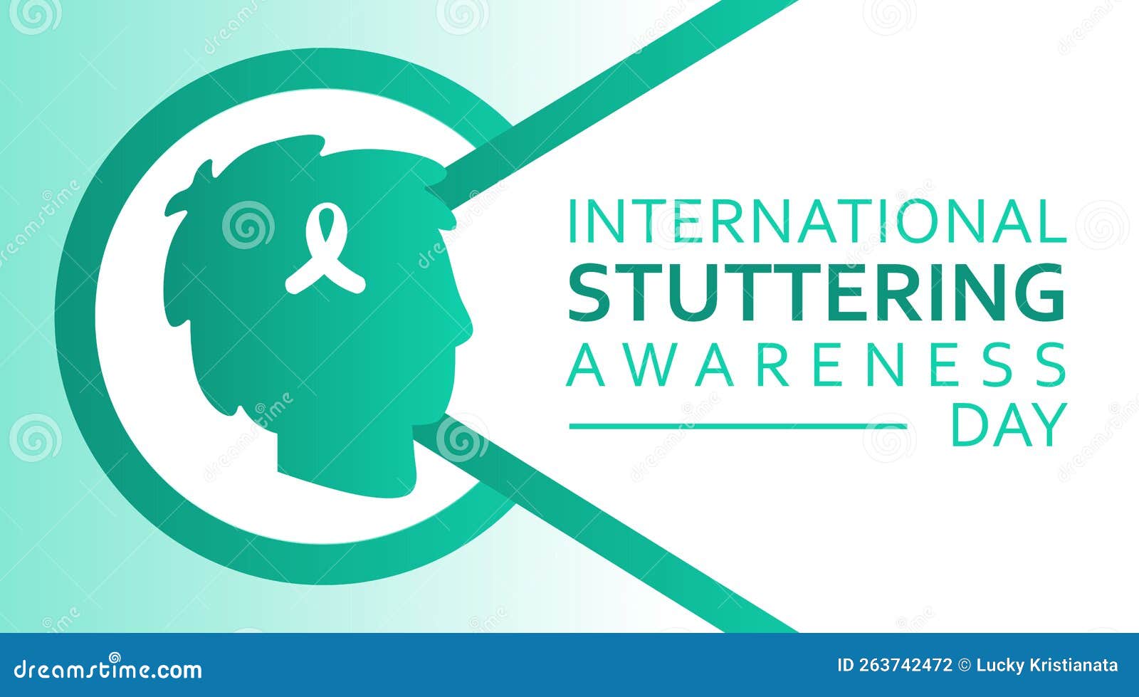 International Stuttering Awareness Day, Idea For Poster, Banner, Flyer ...