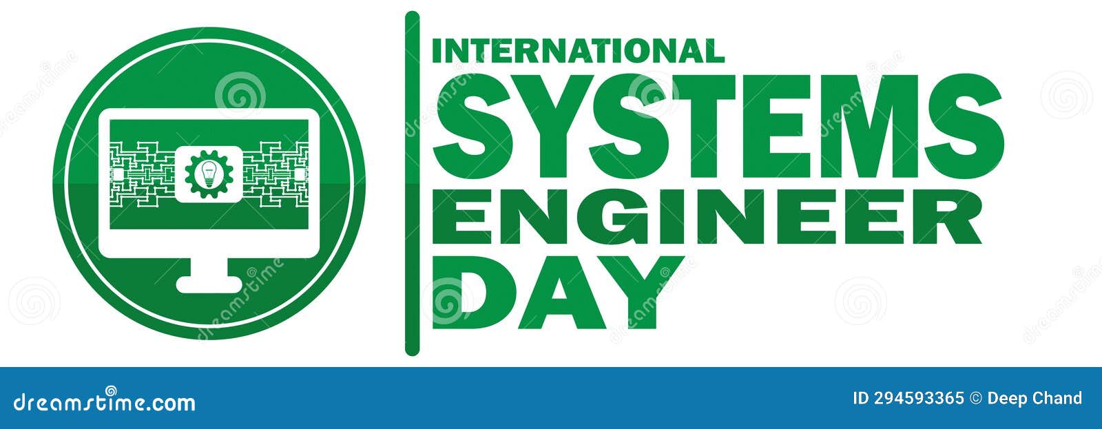 International Systems Engineer Day Vector Illustration Stock ...