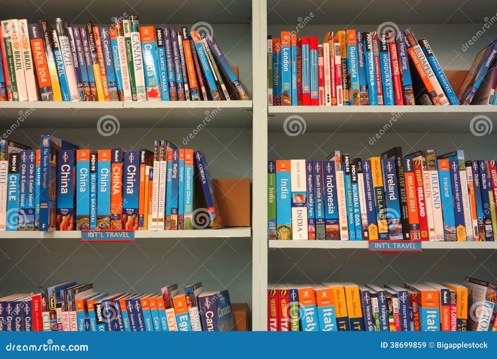 International Travel Guides Editorial Stock Image - Image of guides ...