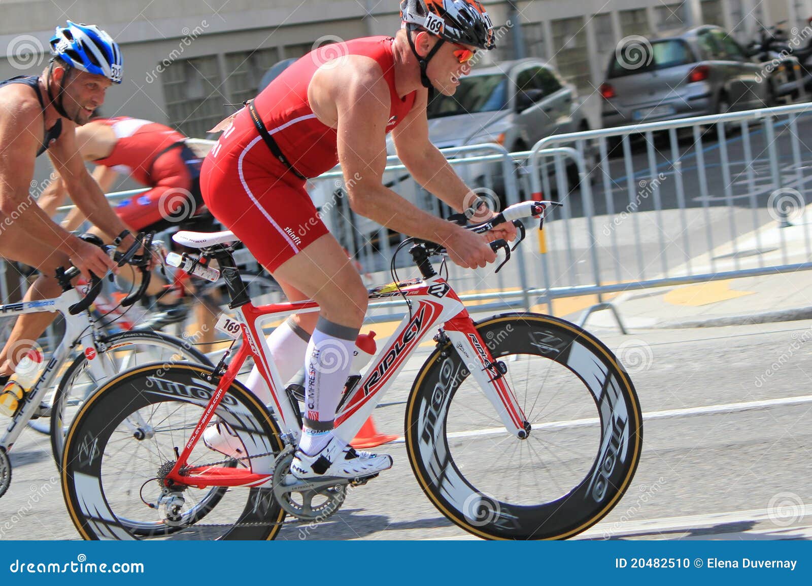 International Triathlon 2011, Geneva, Switzerland Editorial Image ...