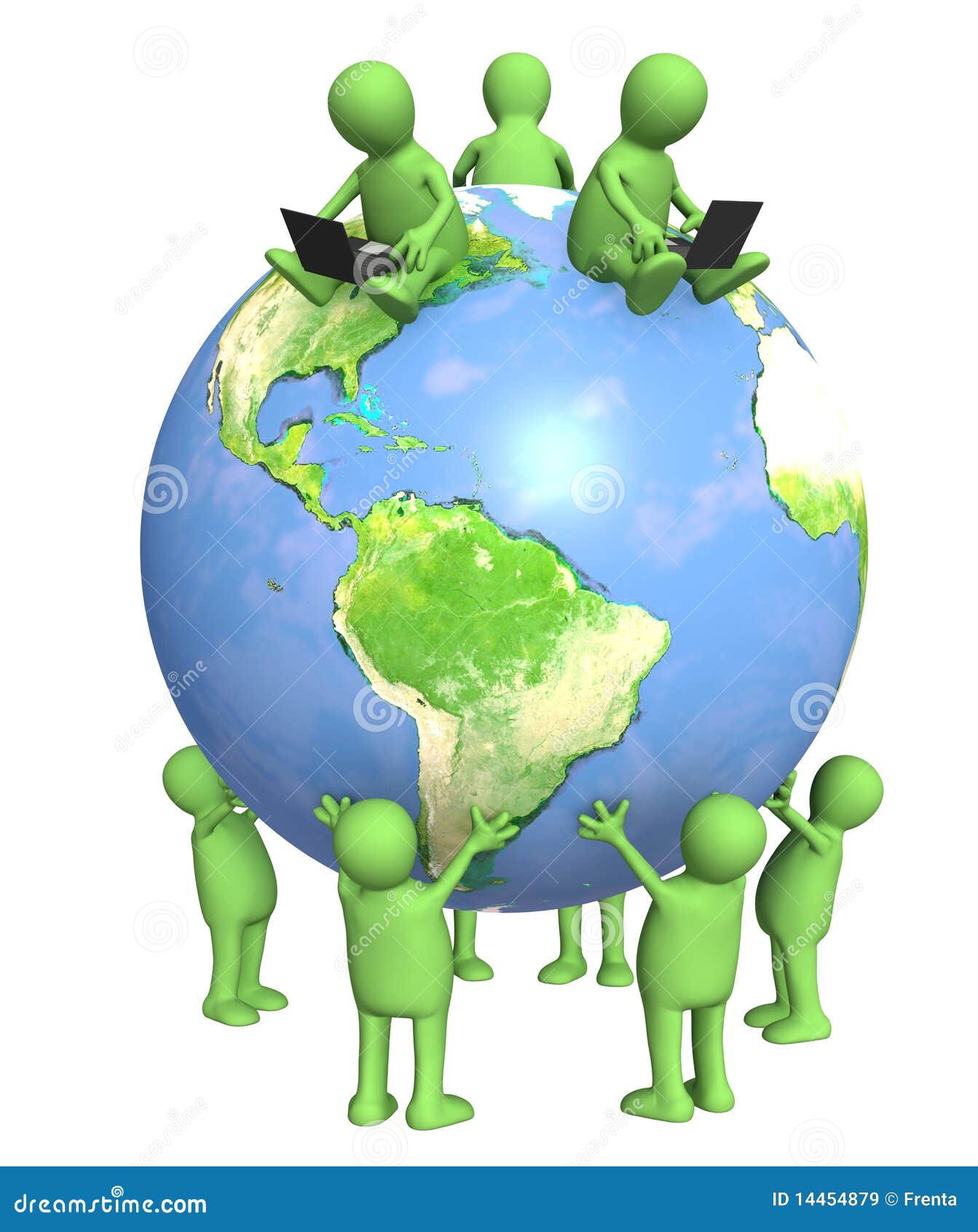 Internet stock illustration. Illustration of computer - 14454879