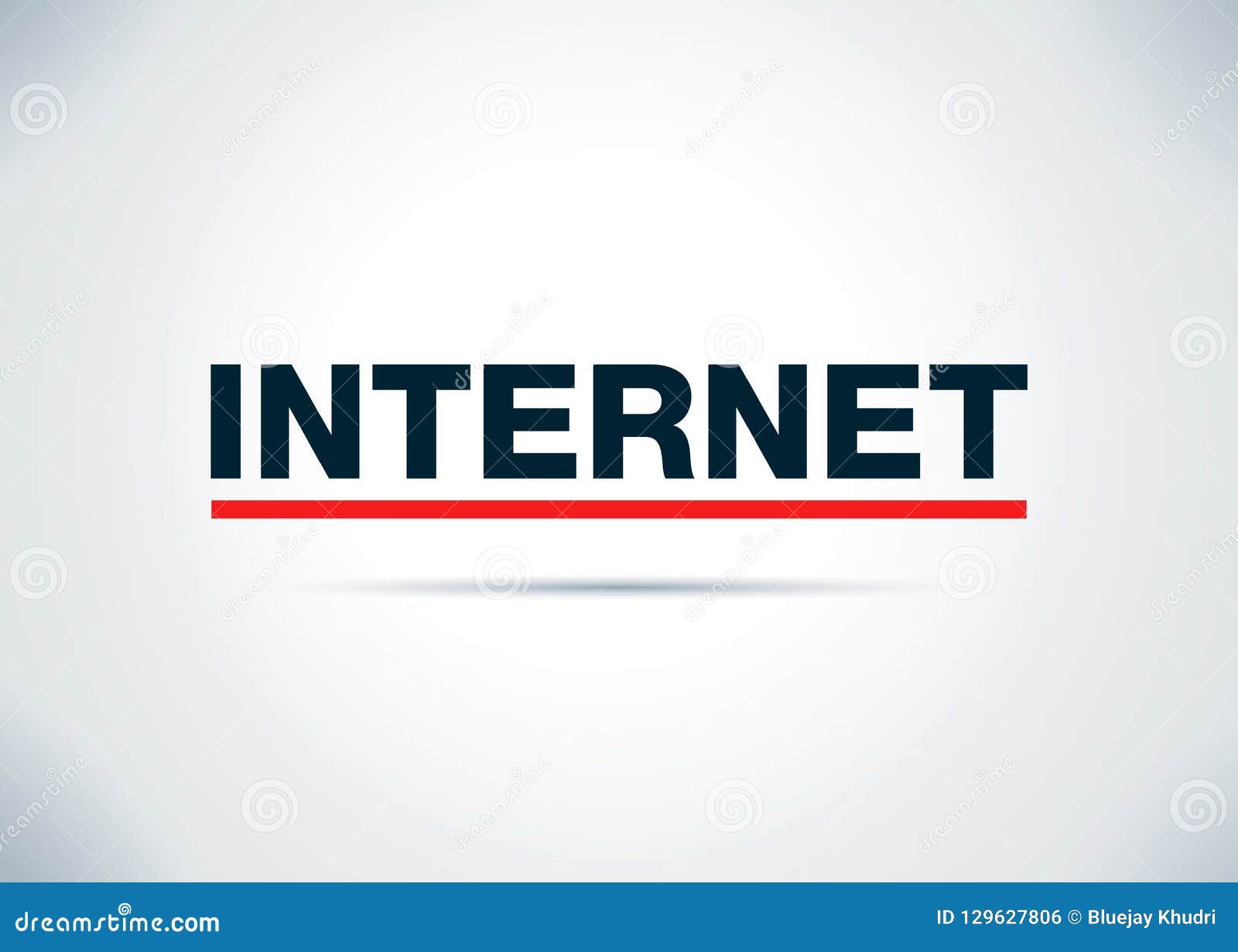 Internet Abstract Flat Background Design Illustration Stock ...