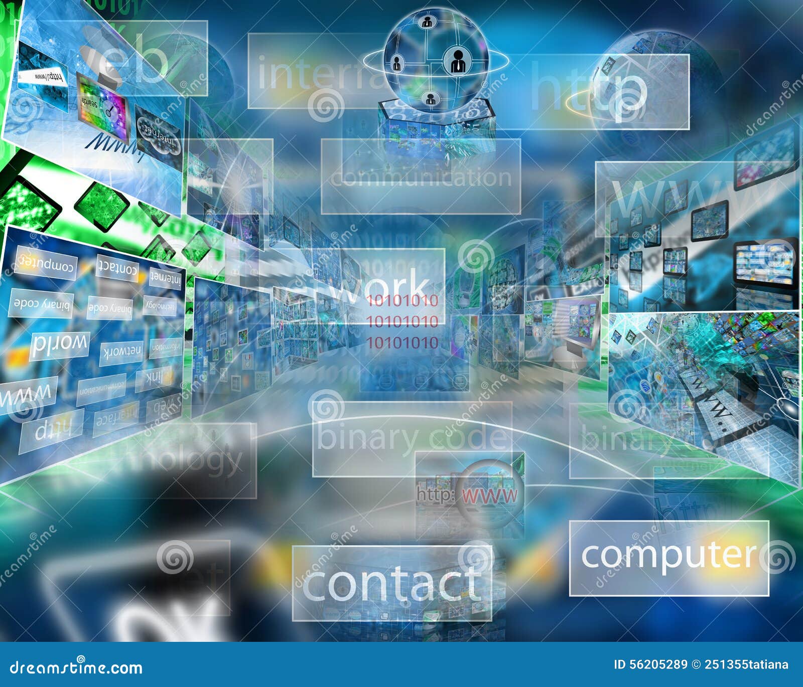 Internet Abstract stock illustration. Illustration of display - 56205289