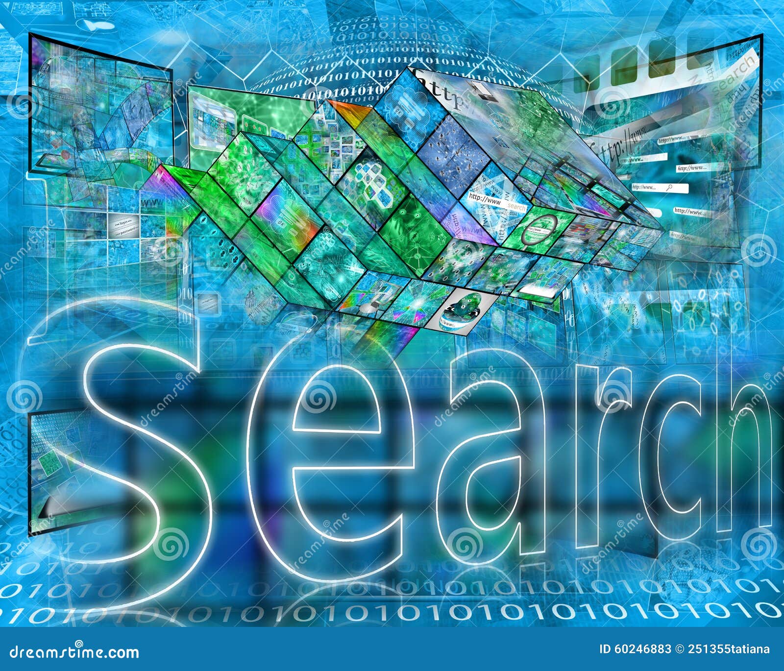 Internet Abstract stock illustration. Illustration of access - 60246883