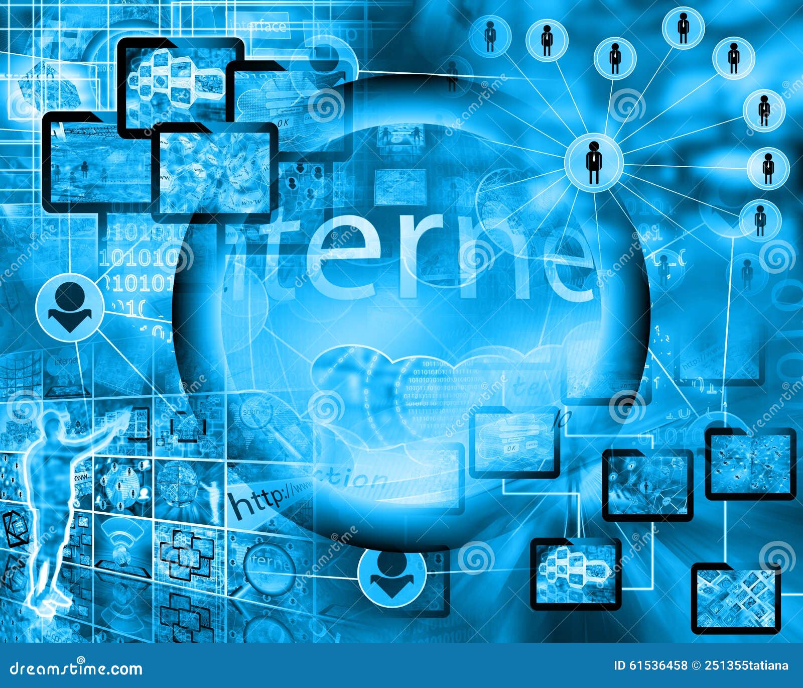 Internet abstract stock photo. Image of broadcast, media - 61536458