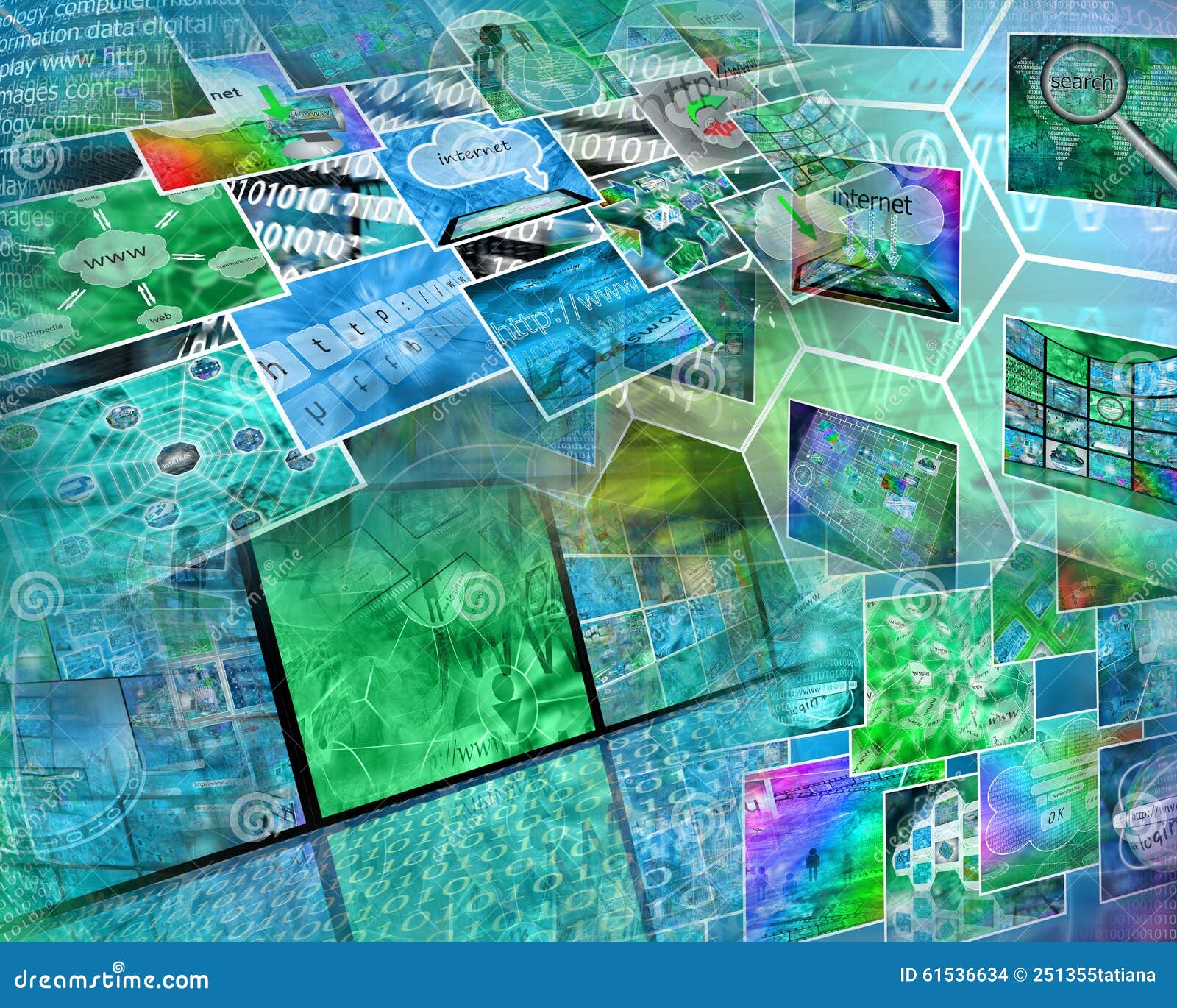 Internet abstract stock photo. Image of code, screen - 61536634