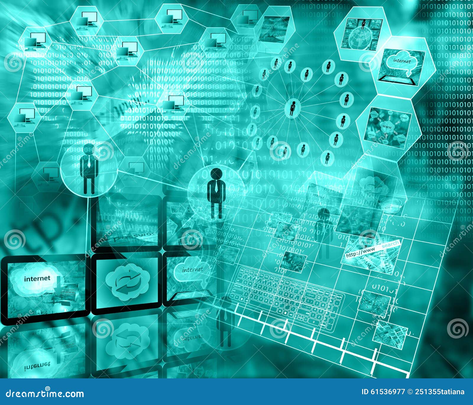 Internet abstract stock image. Image of computer, multimedia - 61536977