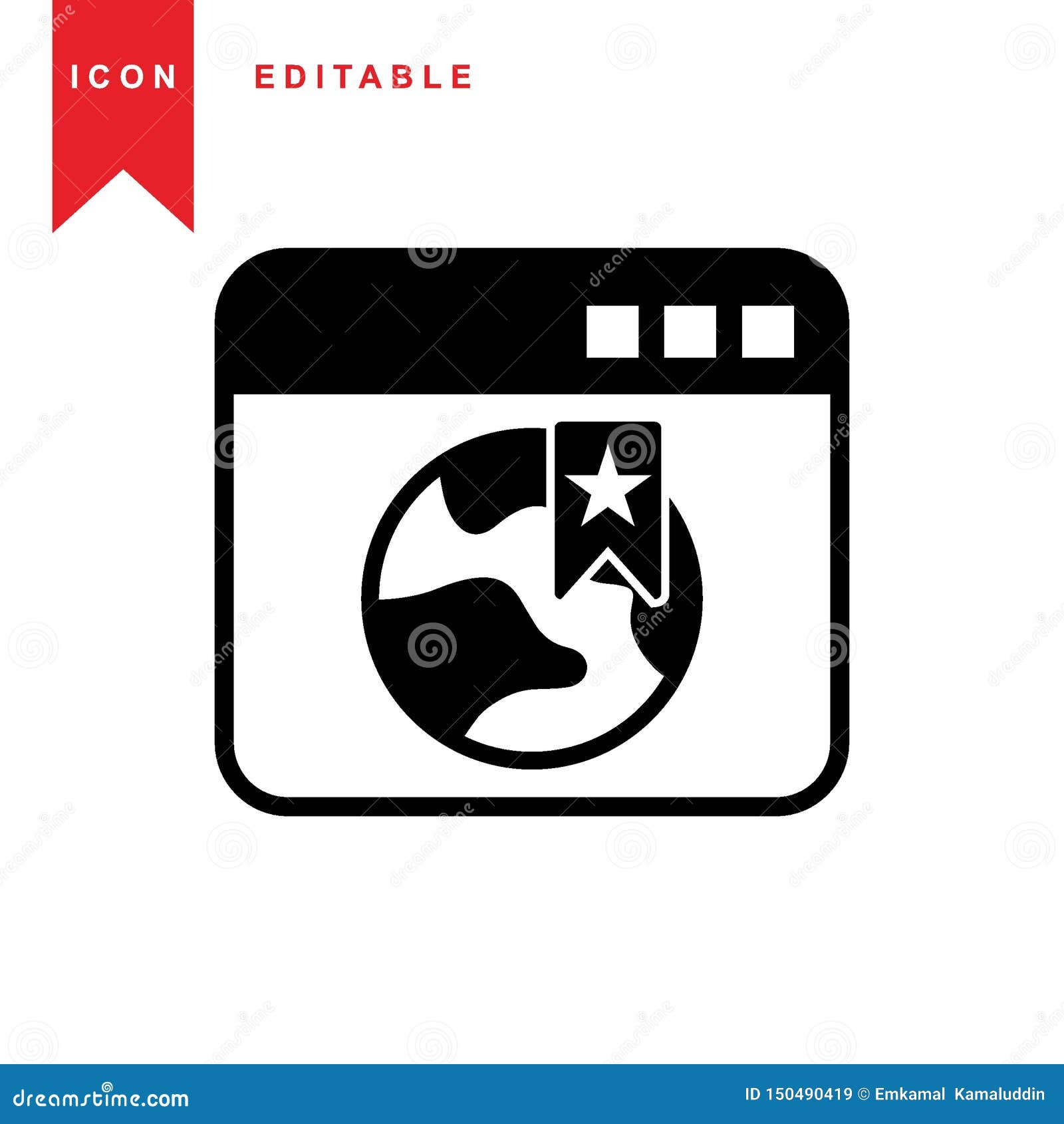 Internet access icon stock illustration. Illustration of earth - 150490419